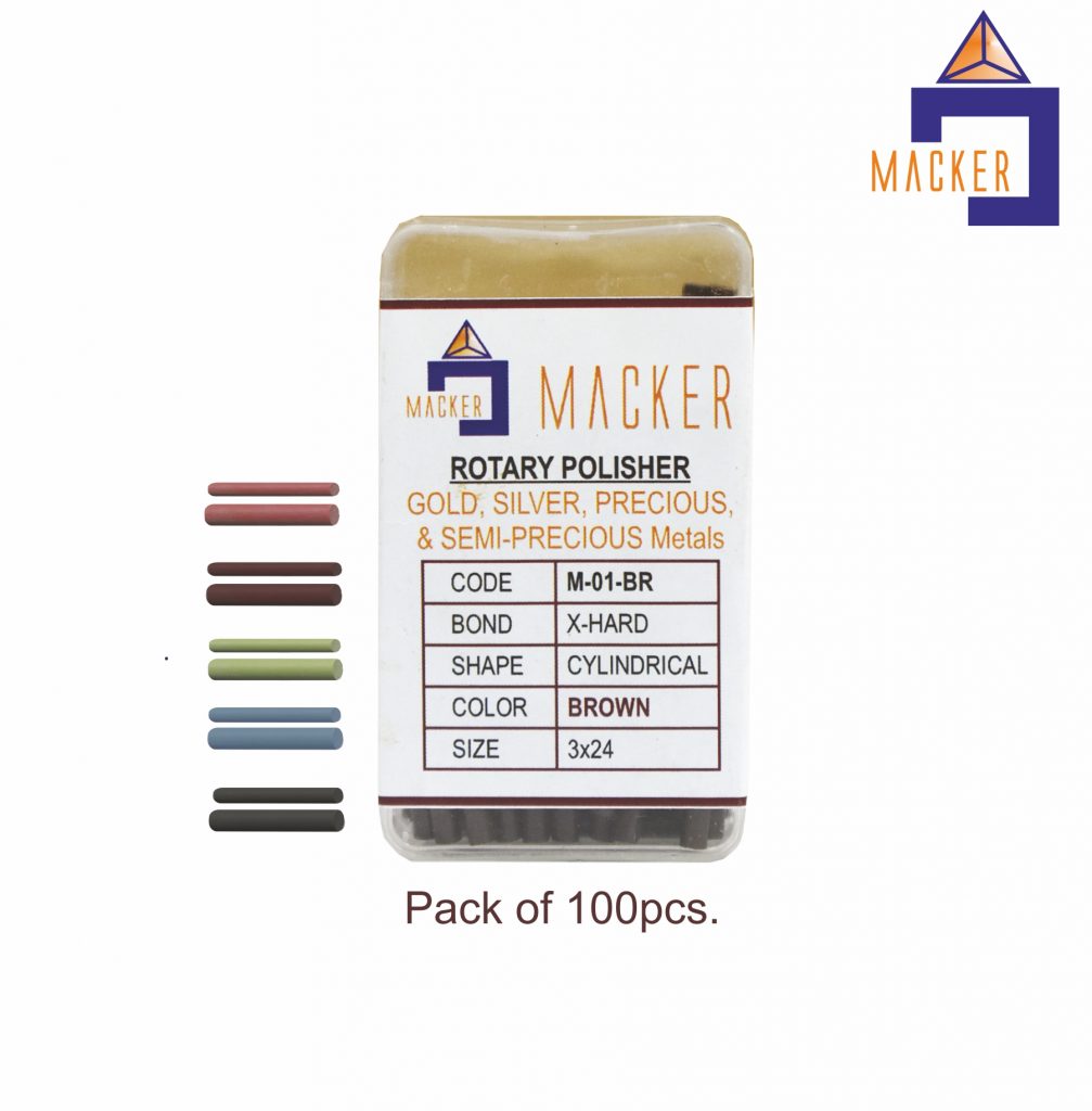 Macker Rotary Polishing Pins (3mm / 2mm) – R R Impex